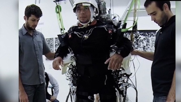 Paraplegics moving again years after injuries