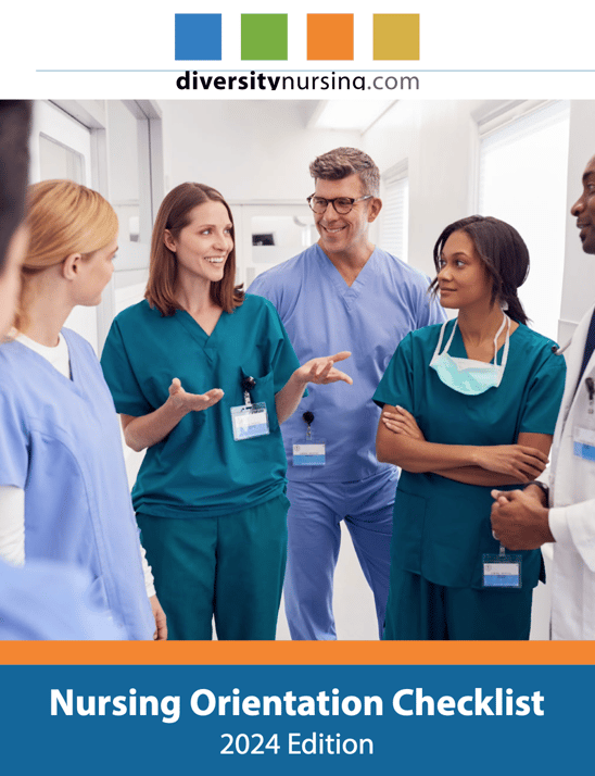 Nursing Orientation Checklist