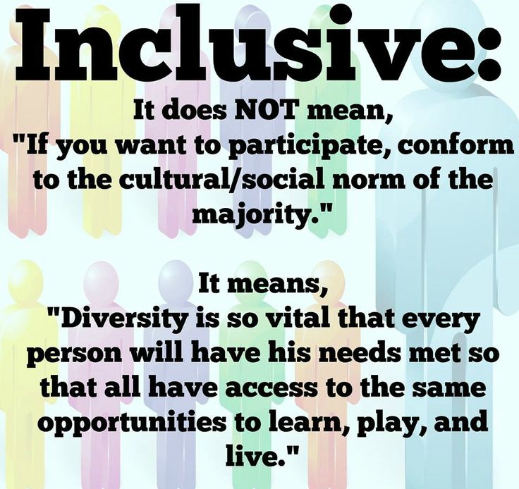 My Thoughts On Inclusion And What It Means To Me