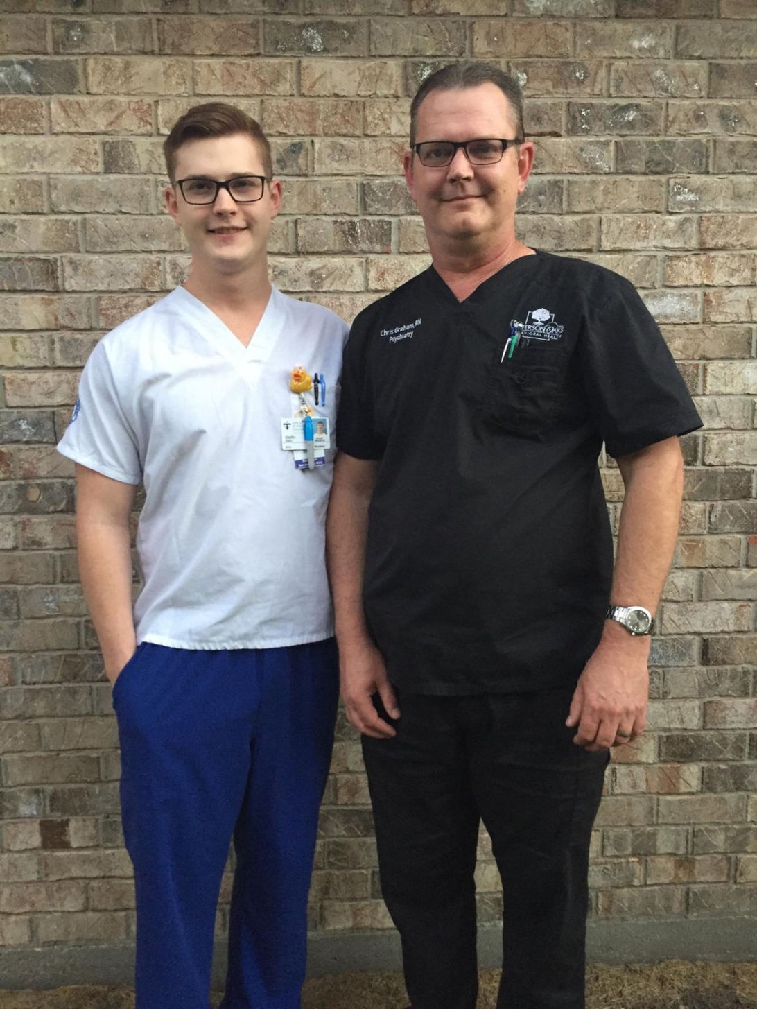 Meet The Father-Son Nursing Duo
