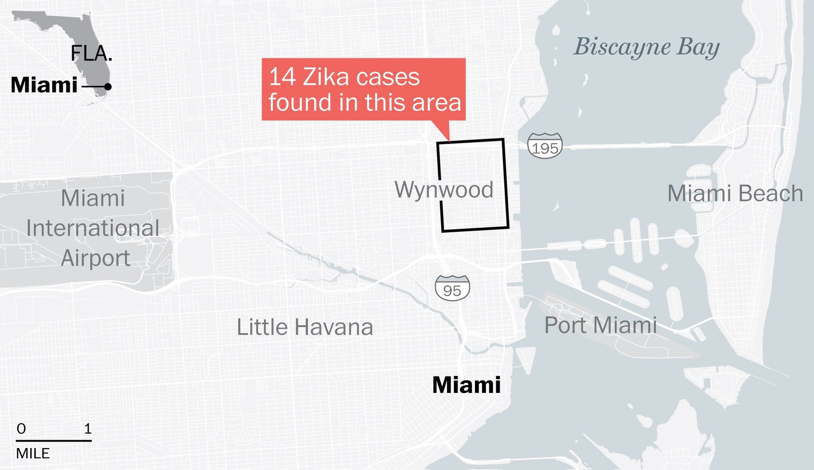 CDC issues a travel advisory to Florida, which has 10 new cases of Zika