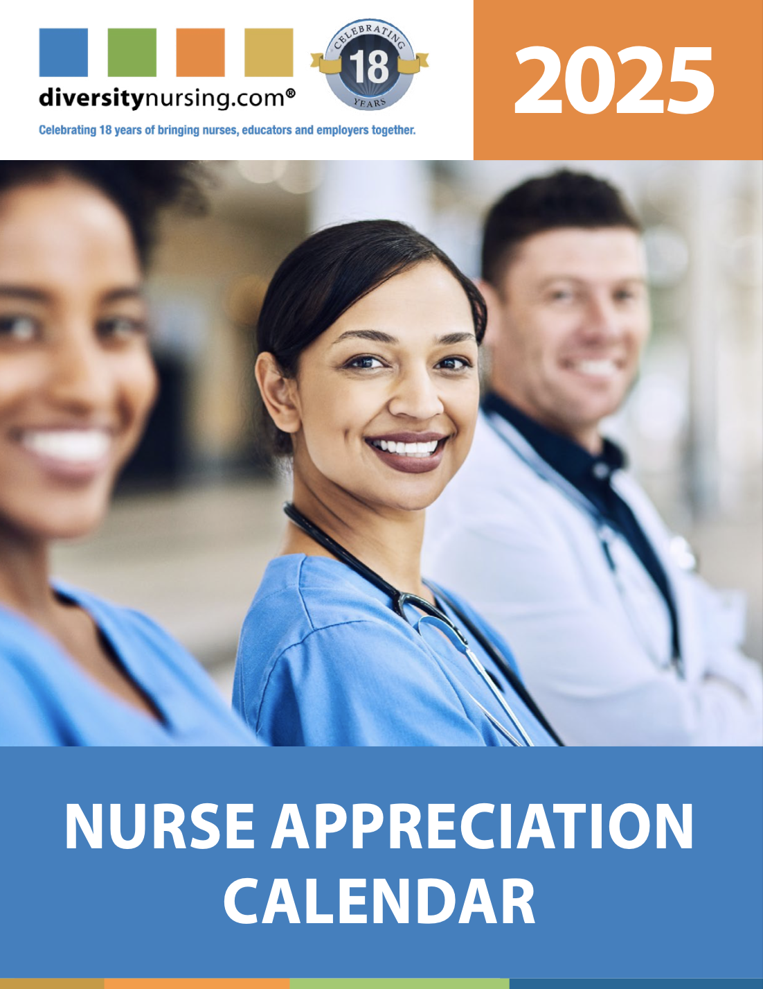 2025 Nurse Appreciation Dates Calendar